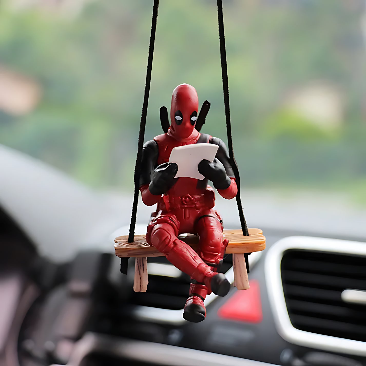 Deadpool Car Mirror Pendant – Prime Pickz