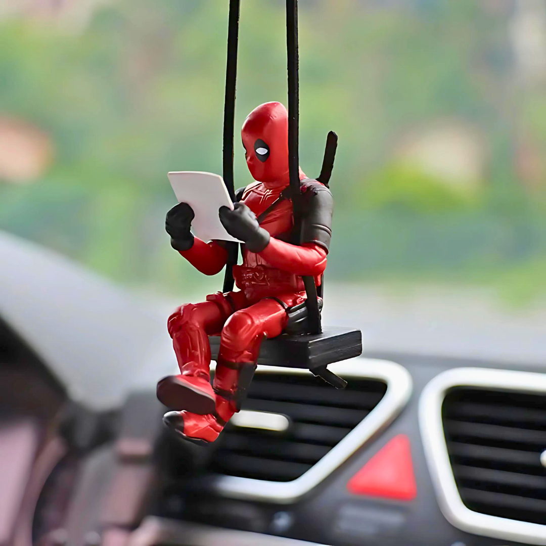 Deadpool Car Mirror Pendant – Prime Pickz