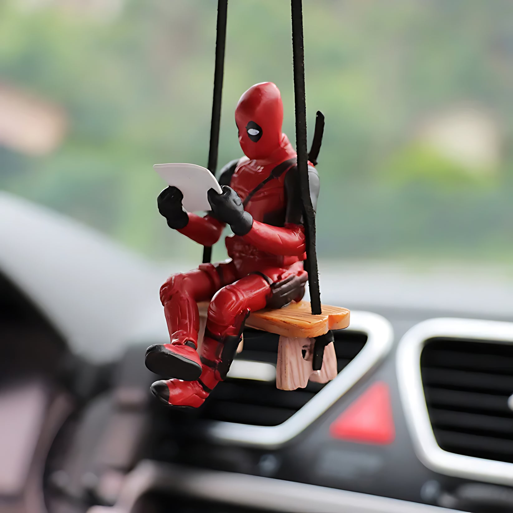 Deadpool Car Mirror Pendant – Prime Pickz