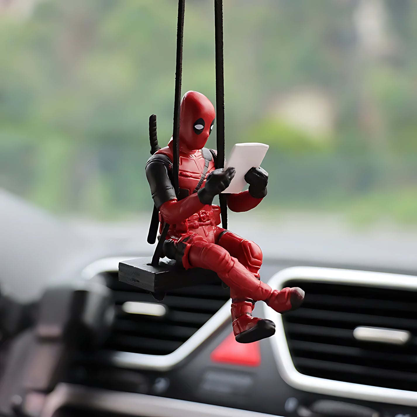 Deadpool Car Mirror Pendant – Prime Pickz