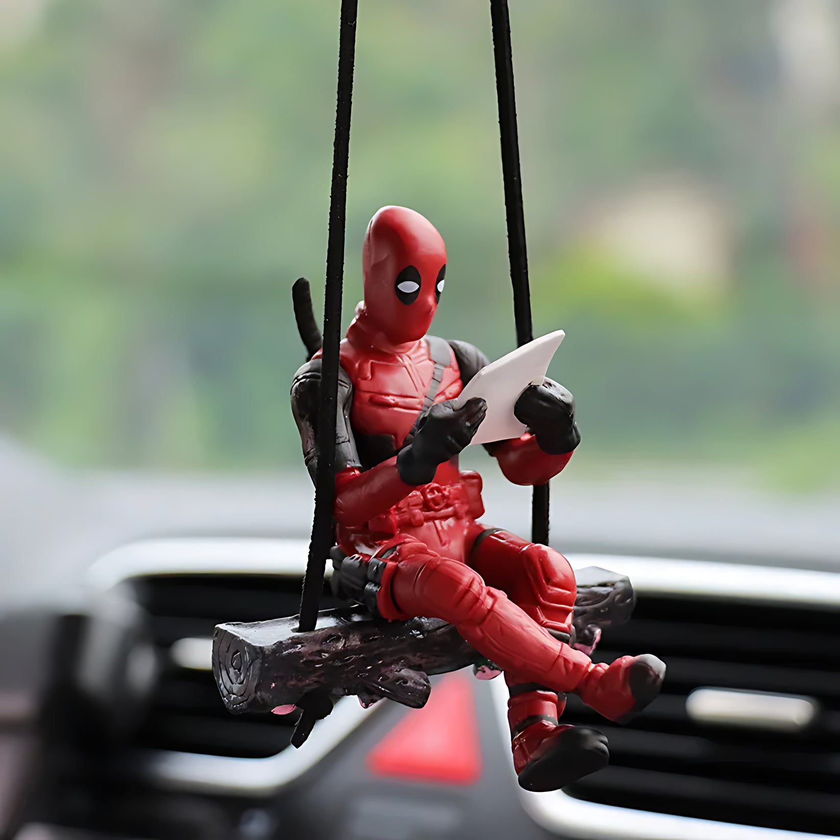 Deadpool Car Mirror Pendant – Prime Pickz
