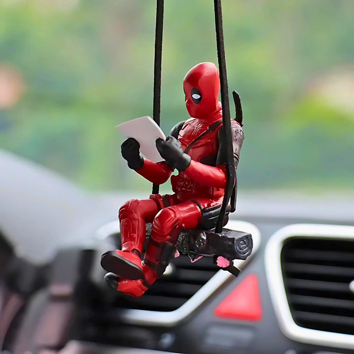 Deadpool Car Mirror Pendant – Prime Pickz